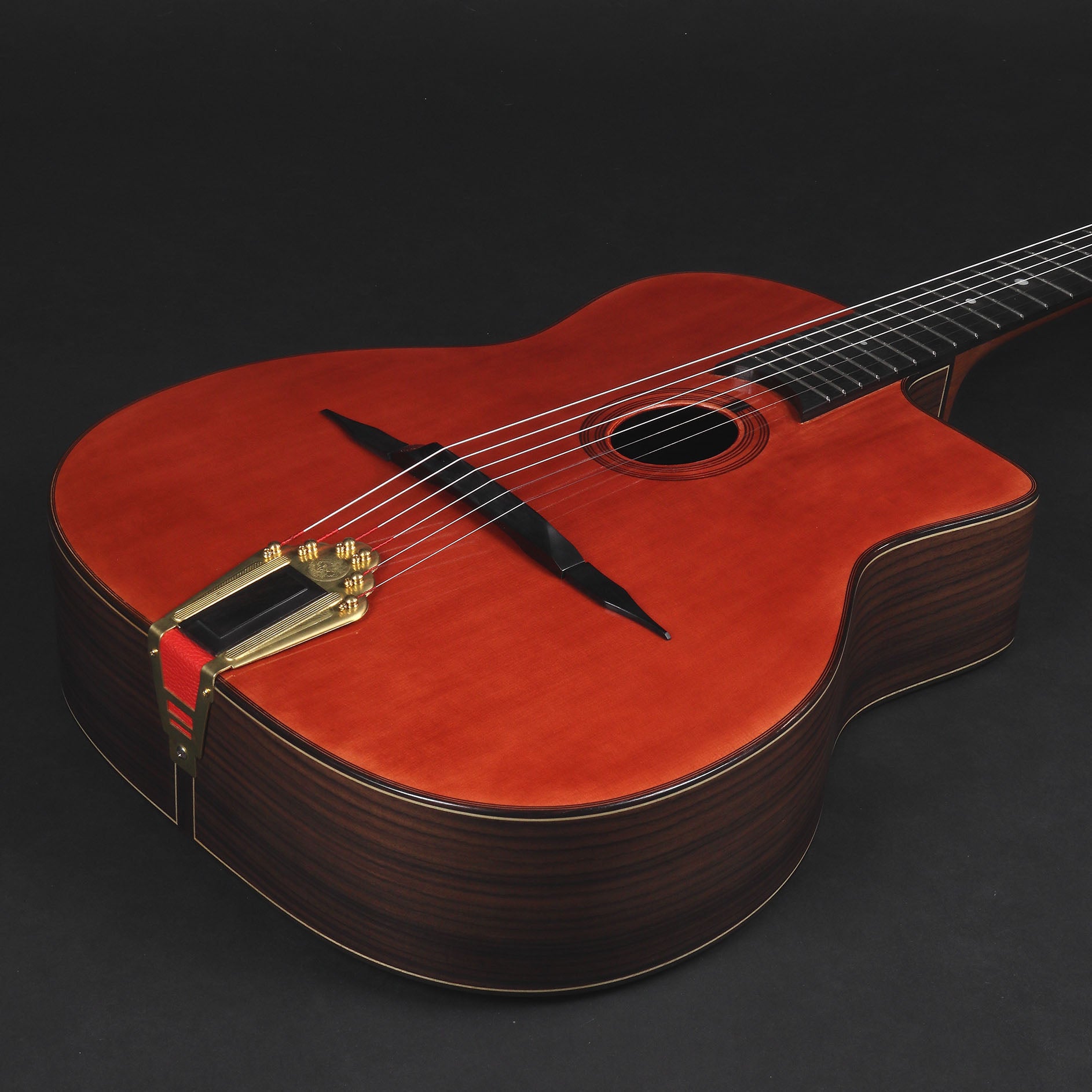 Altamira M30 Antique Finish Gypsy Jazz Guitar w/case – Mak's Guitars