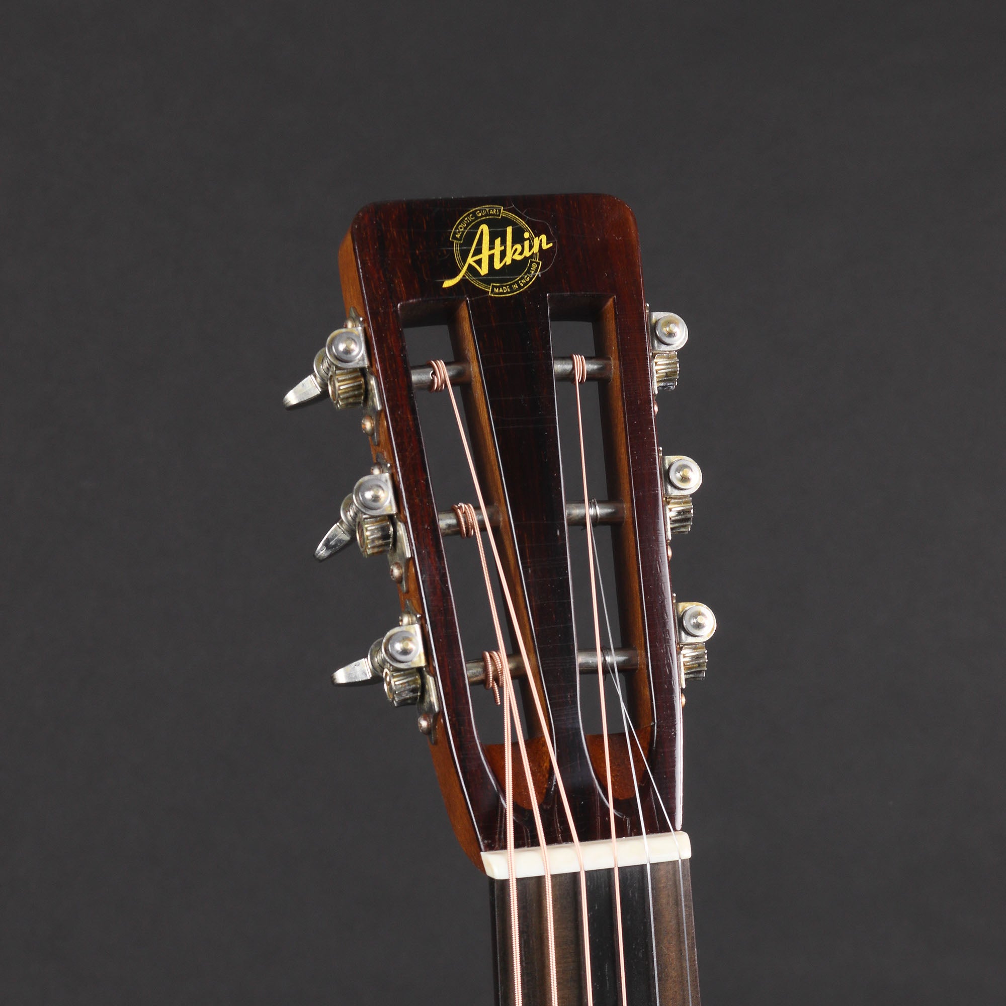 Atkin O37s 12-Fret Shaded Top - Aged Finish – Mak's Guitars