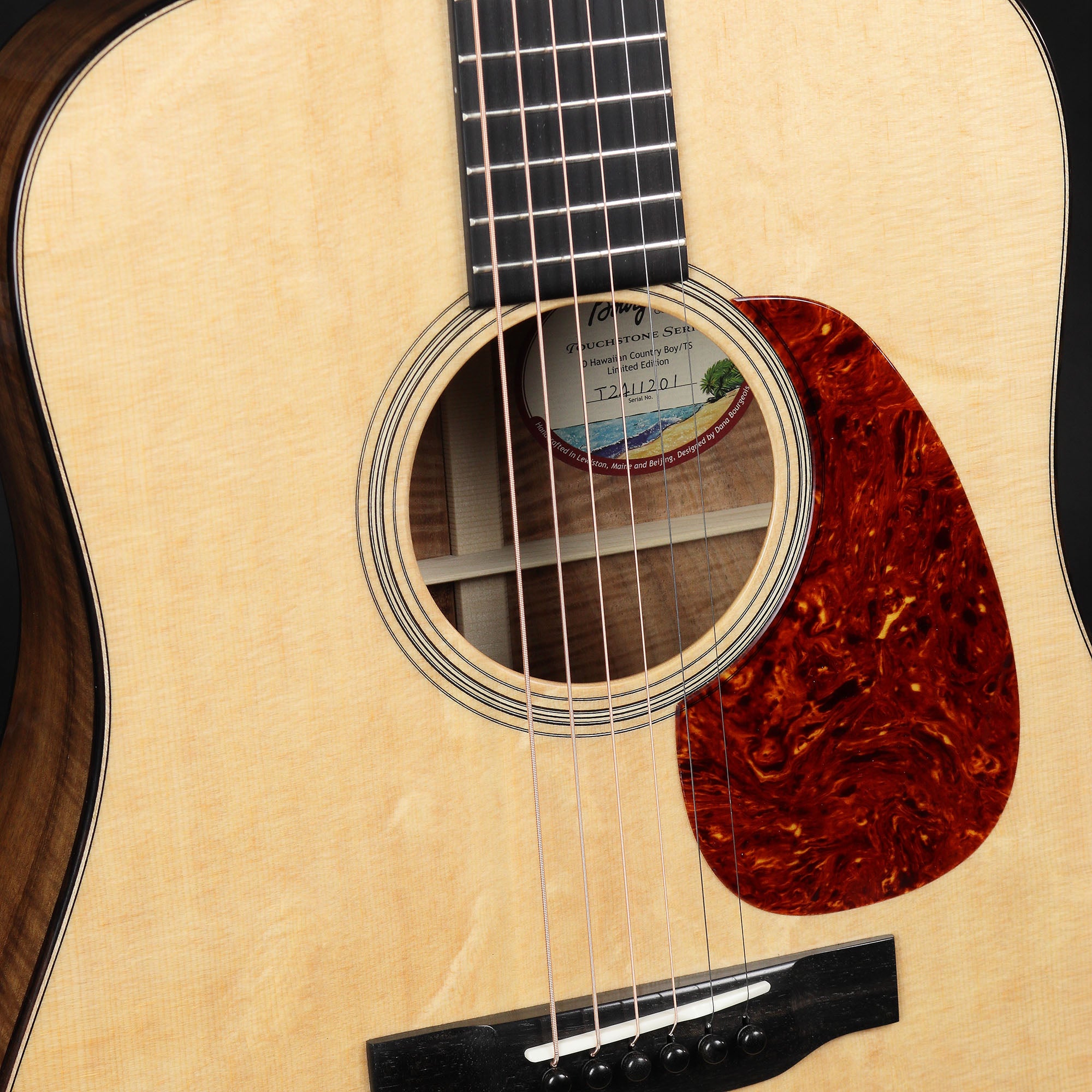 Bourgeois D Hawaiian Country Boy Koa Limited Edition Touchstone Series ...