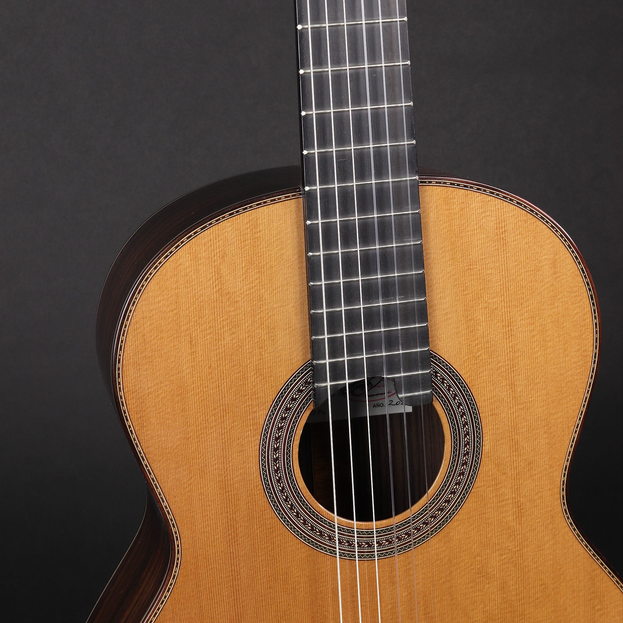 Amalio Burguet 1a Cedar/Rosewood #014 – Mak's Guitars