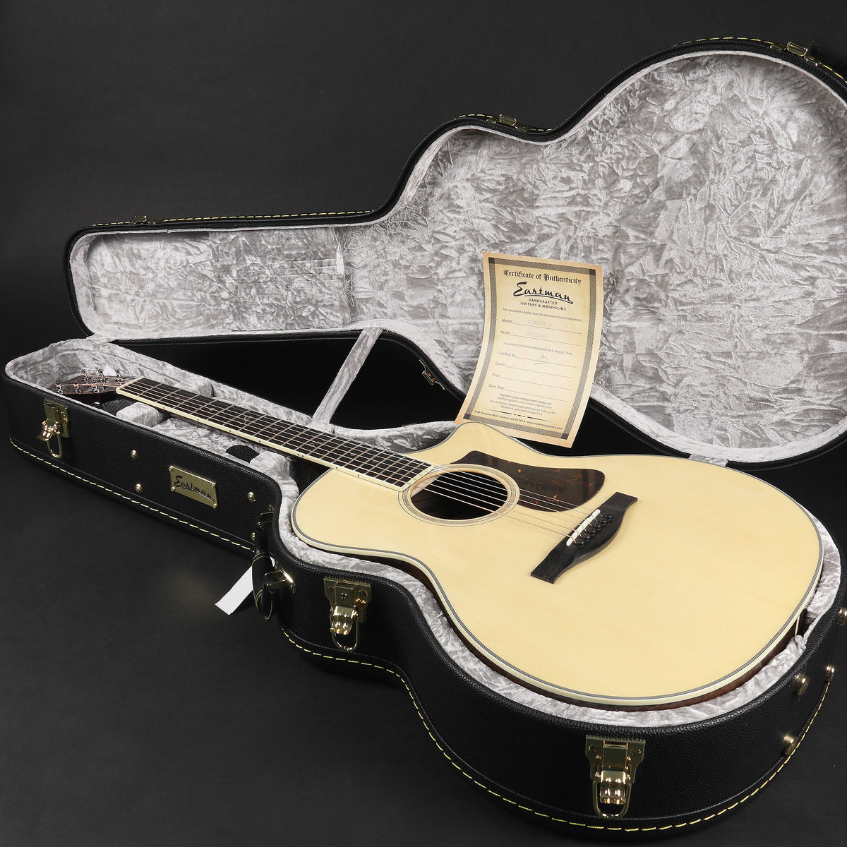 Eastman AC422CE Grand Auditorium Electro-Acoustic #2884 – Mak's Guitars