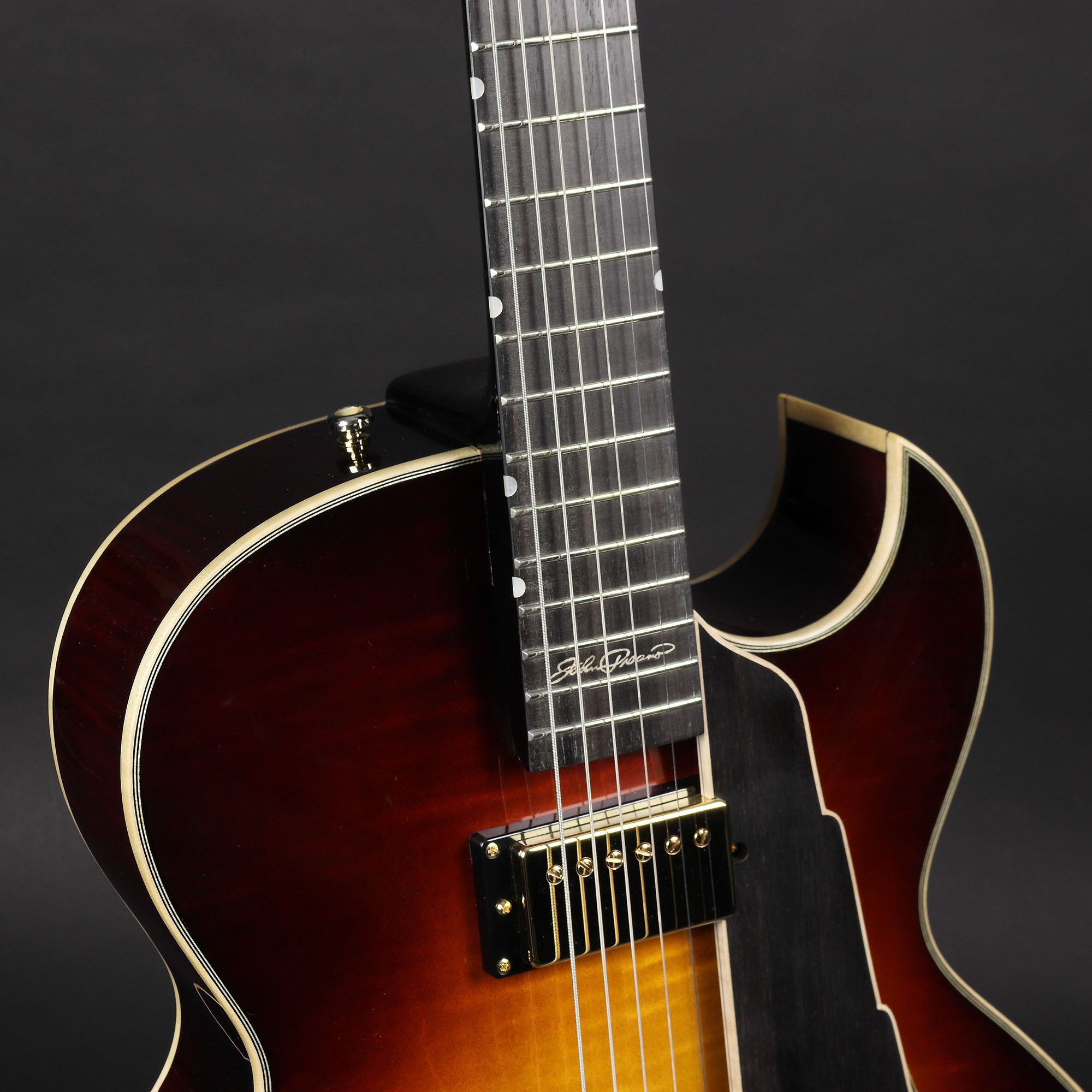 Eastman AR480CE-SB John Pisano Model # 0699 – Mak's Guitars