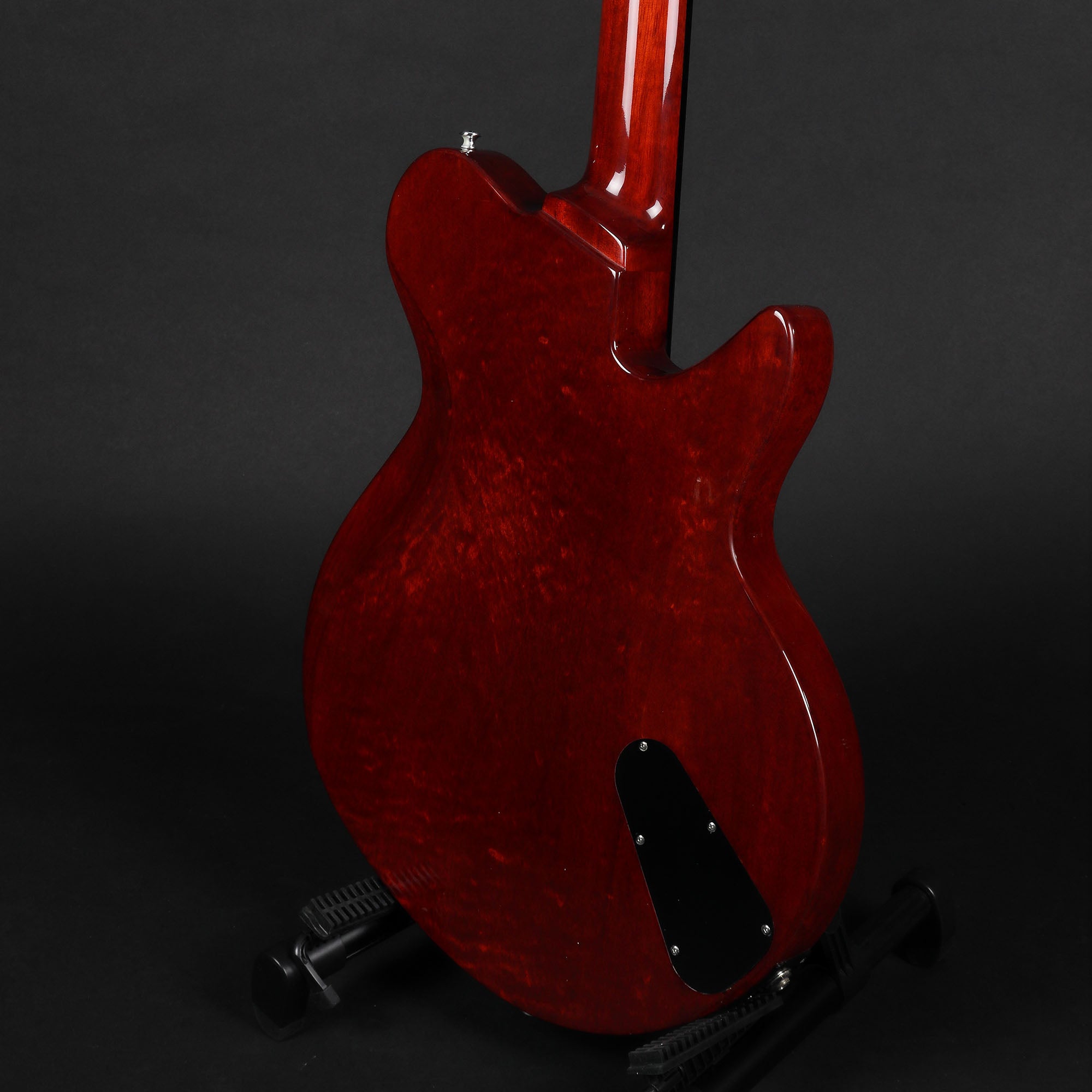 Eastman Left-Handed Juliet P-90 - Vintage Red #0222 – Mak's Guitars