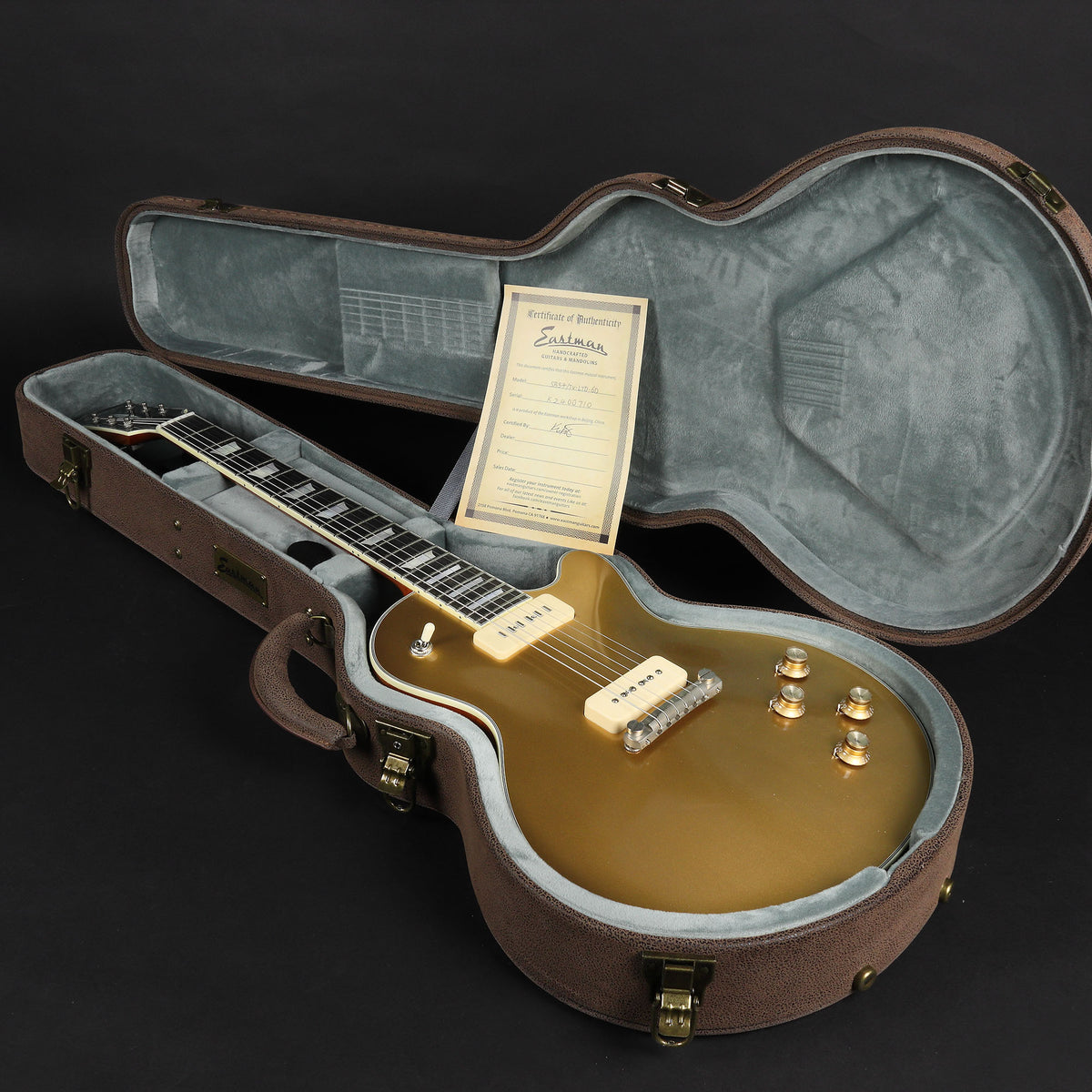 Eastman SB54/TV-GD Limited Edition - Vintage Gold #0710 – Mak's Guitars