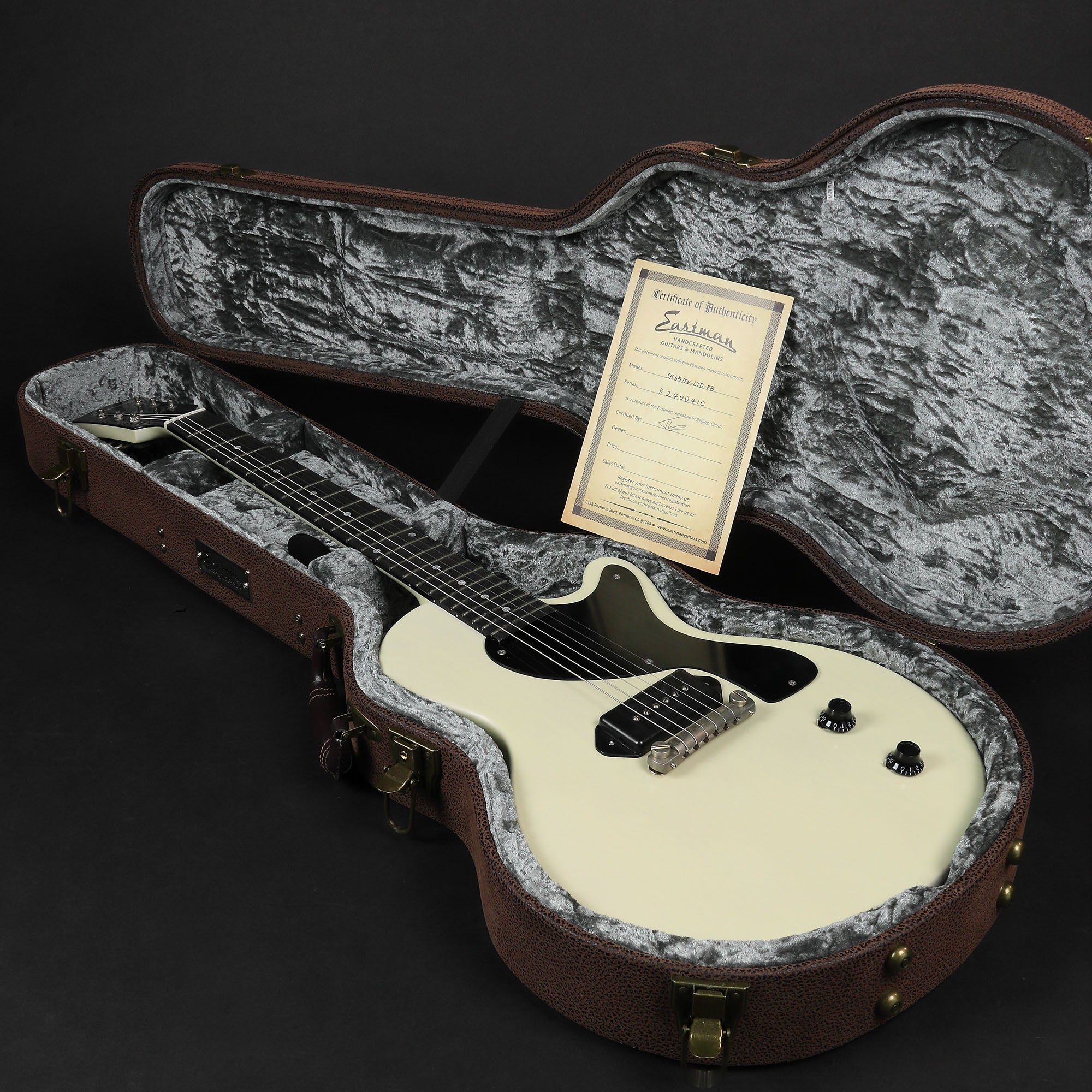 Eastman SB55/TV Limited Edition - Pomona Blonde – Mak's Guitars