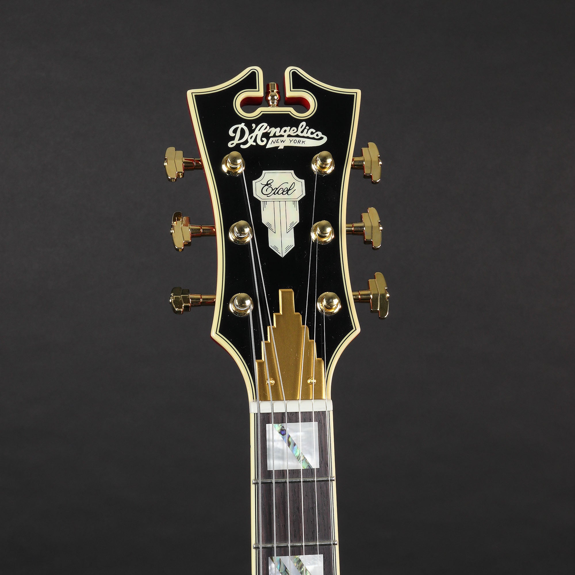 D'Angelico Excel DC - Trans Cherry – Mak's Guitars