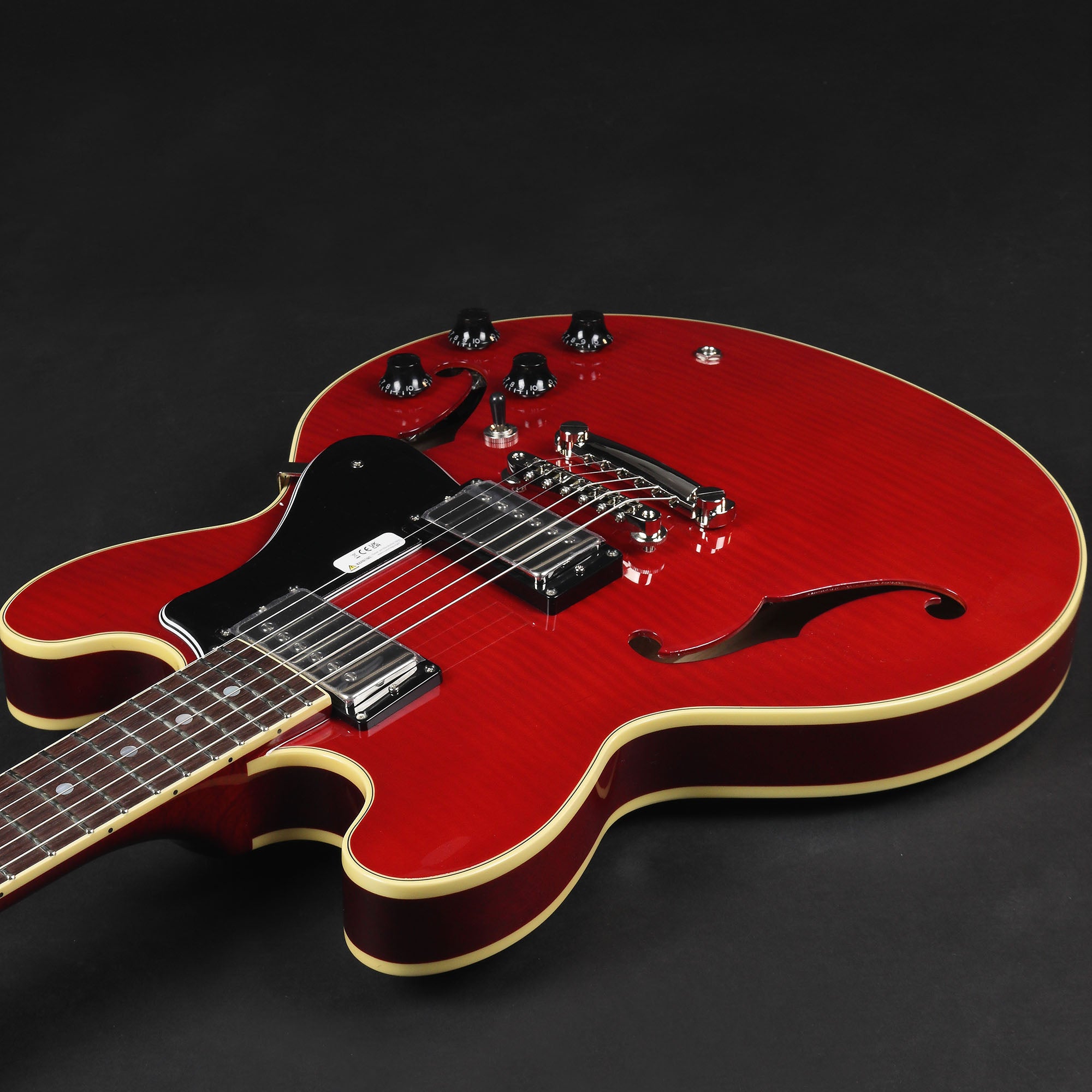 FGN Masterfield MSA-HP-CH Semi-Hollow in Cherry – Mak's Guitars