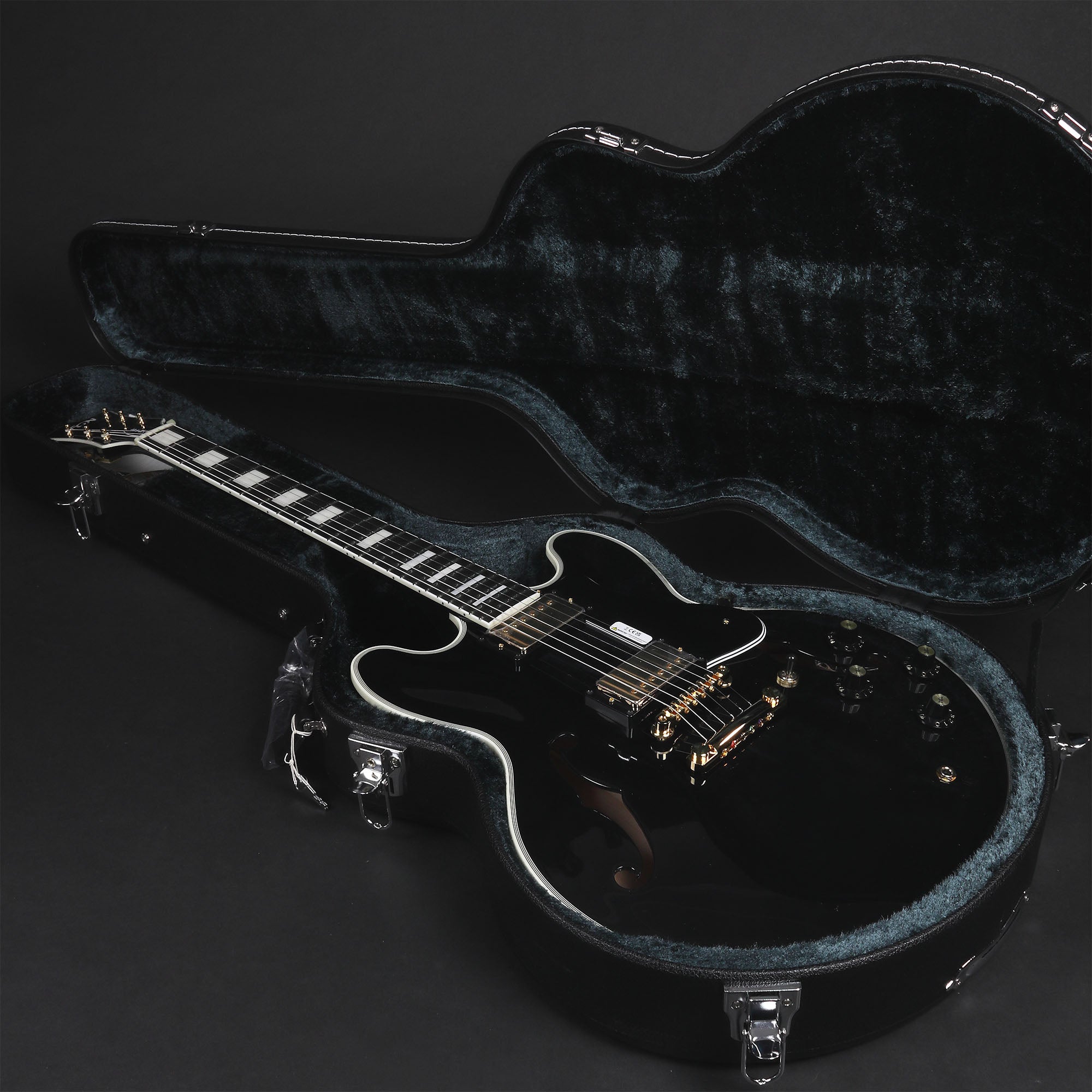 FGN Masterfield MSA-HP-C-BLK Semi-Hollow in Black – Mak's Guitars