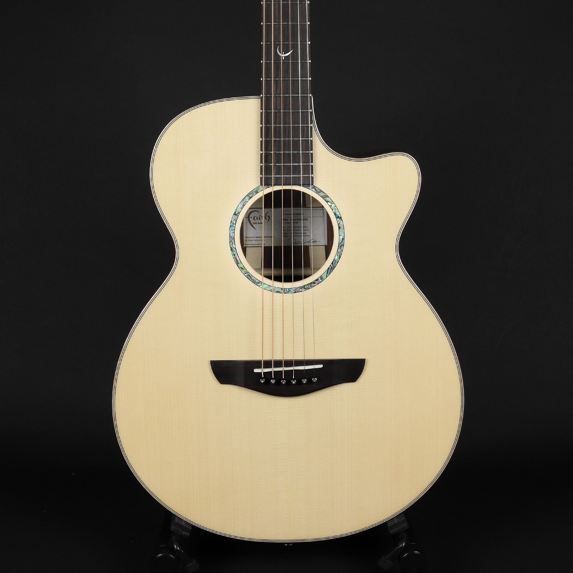 Faith FVHG3 HiGloss Venus - Cutaway Electro – Mak's Guitars