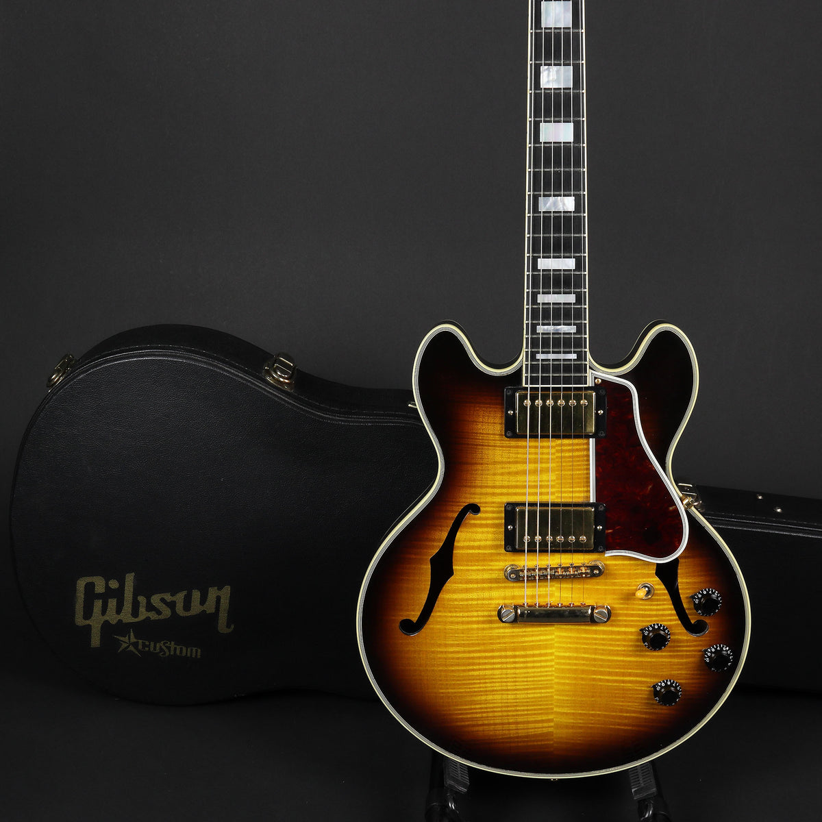 Gibson CS-356 Custom Shop - Vintage Sunburst (Pre-owned) – Mak's Guitars