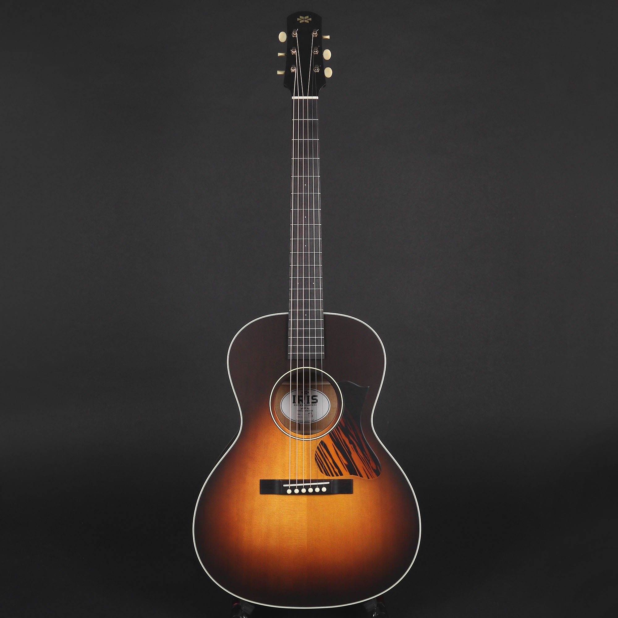 IRIS MS-00 Sunburst w/Ivoroid Binding #994 – Mak's Guitars