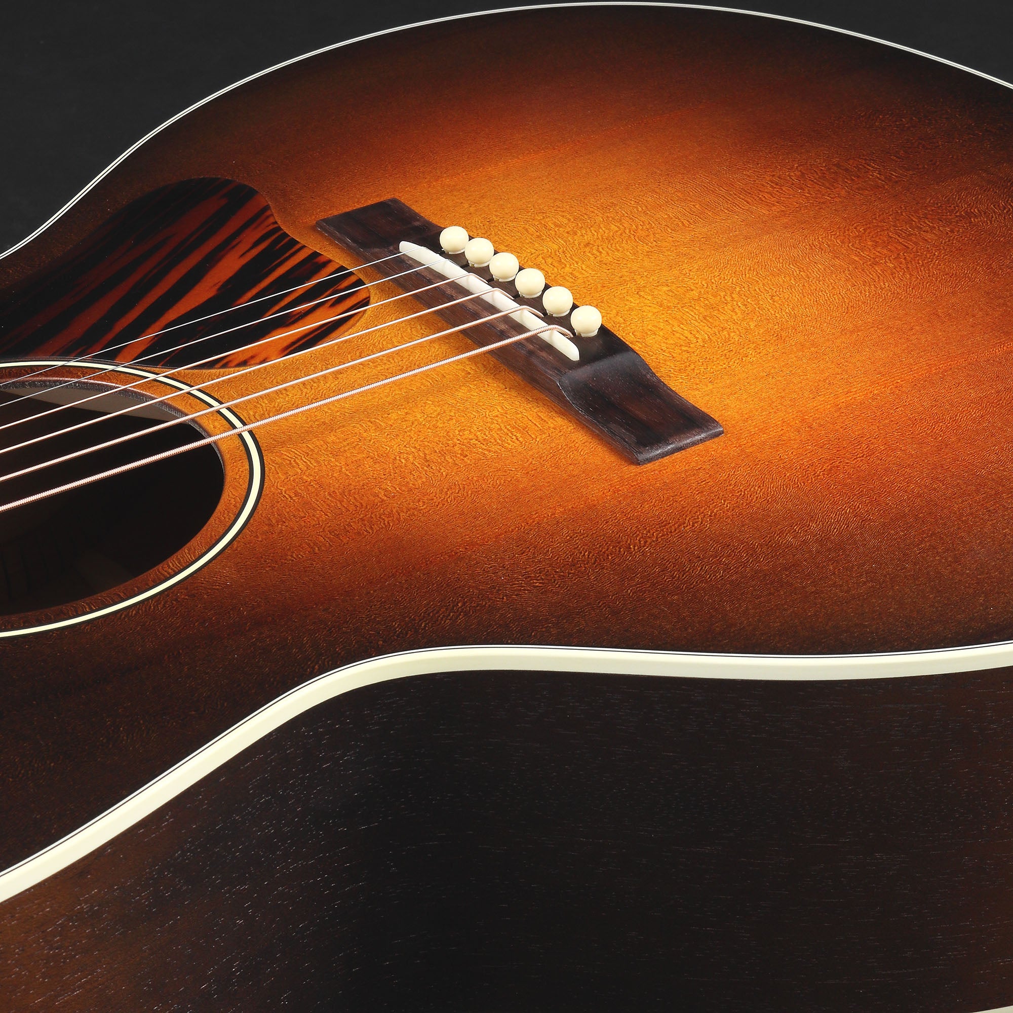 IRIS MS-00 Sunburst w/Ivoroid Binding #759 – Mak's Guitars