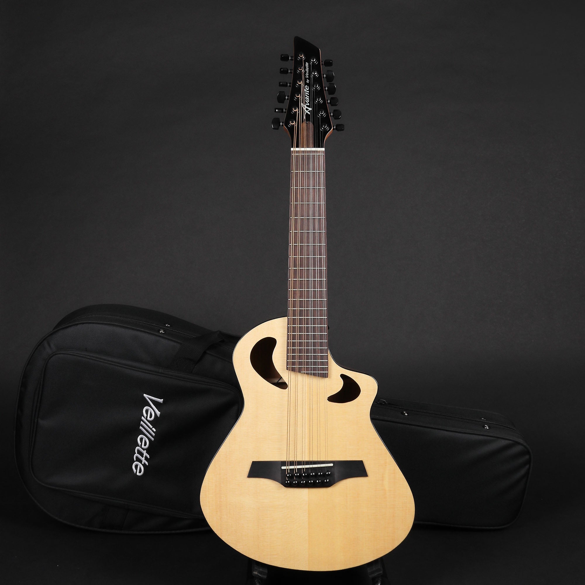 Veillette Avante Gryphon 12-String - Natural – Mak's Guitars