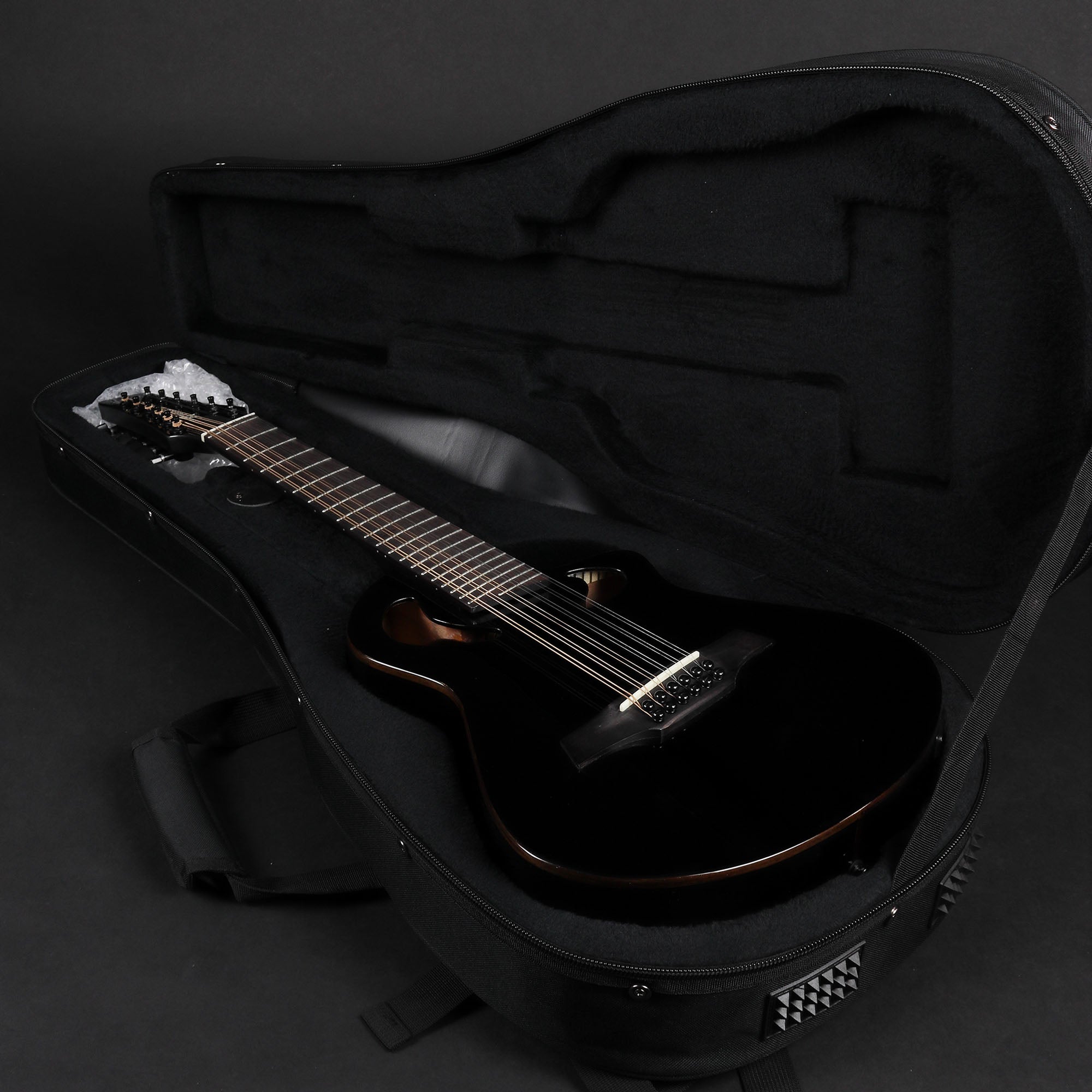 Veillette Avante Gryphon 12-String - Black – Mak's Guitars