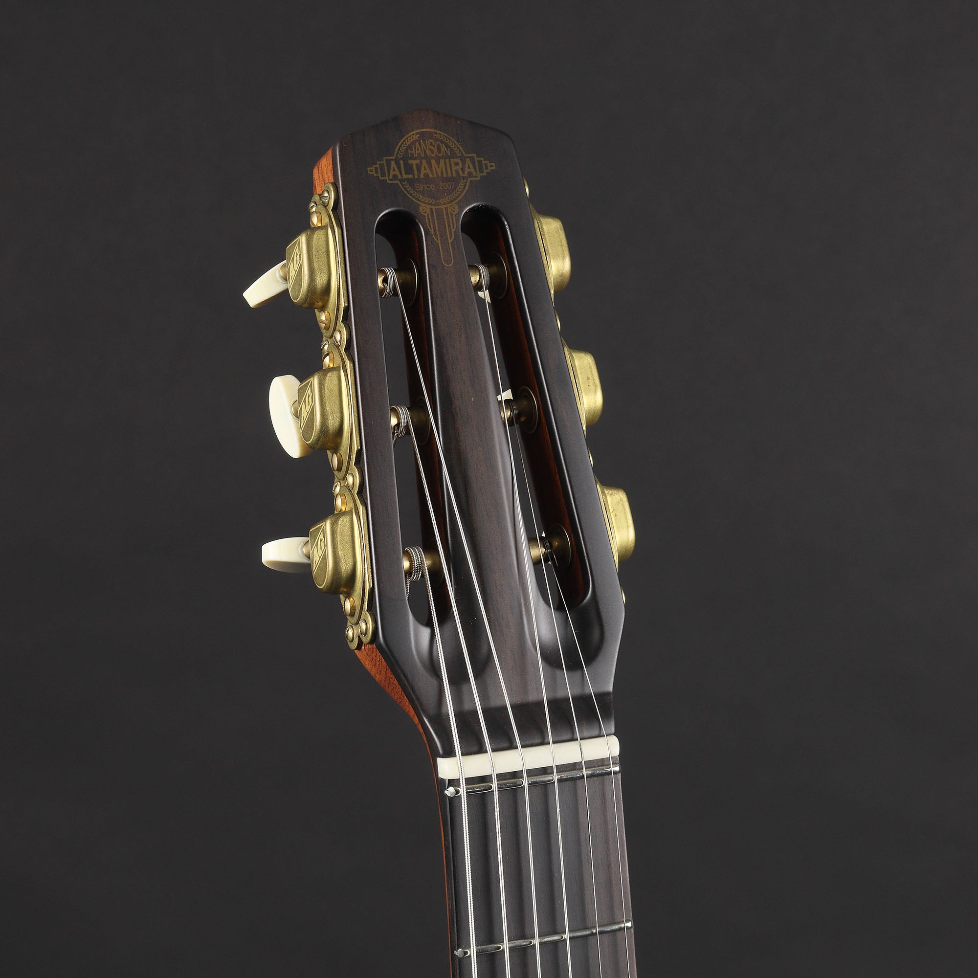 Altamira M30D Antique Finish D-Hole Gypsy Jazz Guitar w/Case – Mak's ...