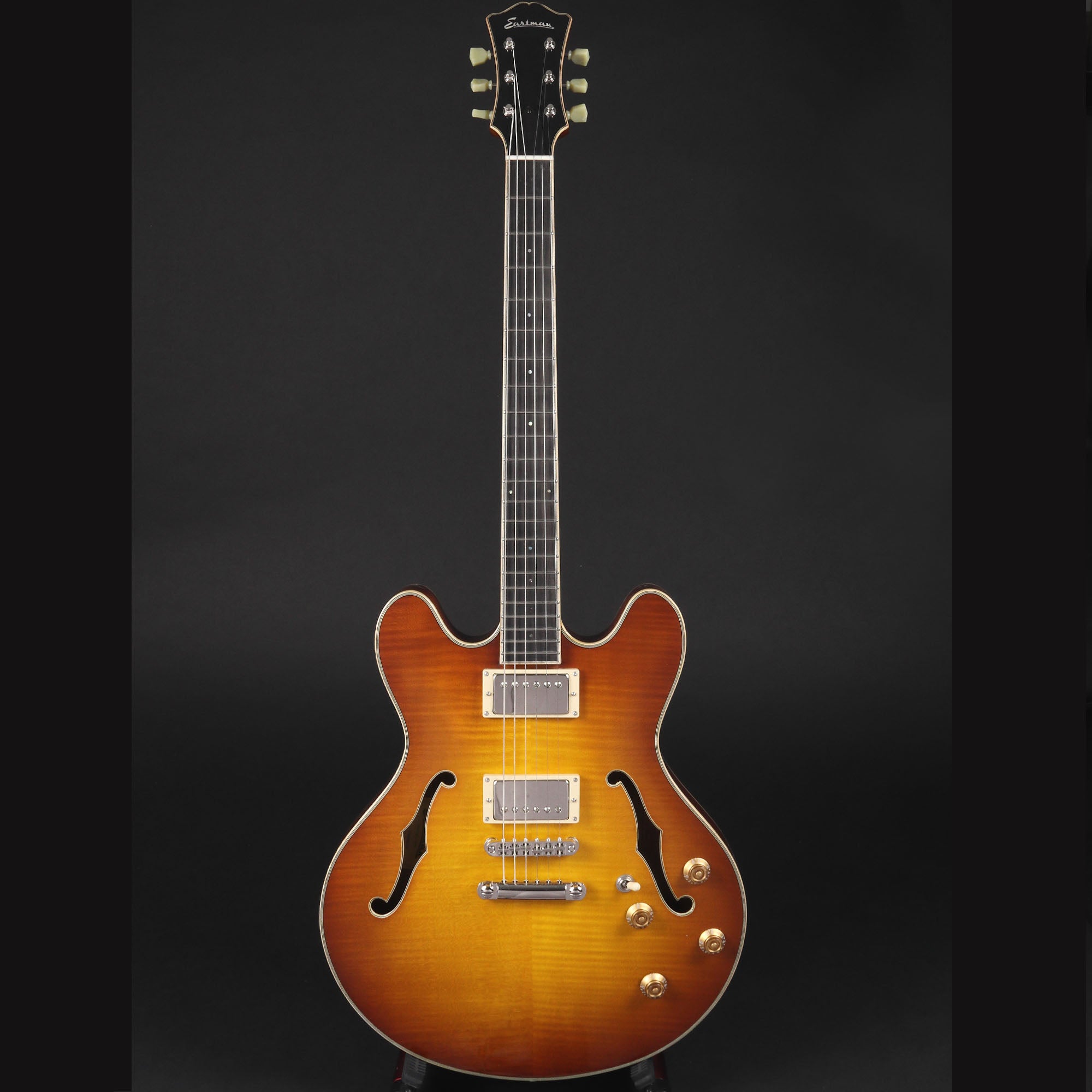 Eastman T186MX-GB Thinline Goldburst #1998 – Mak's Guitars