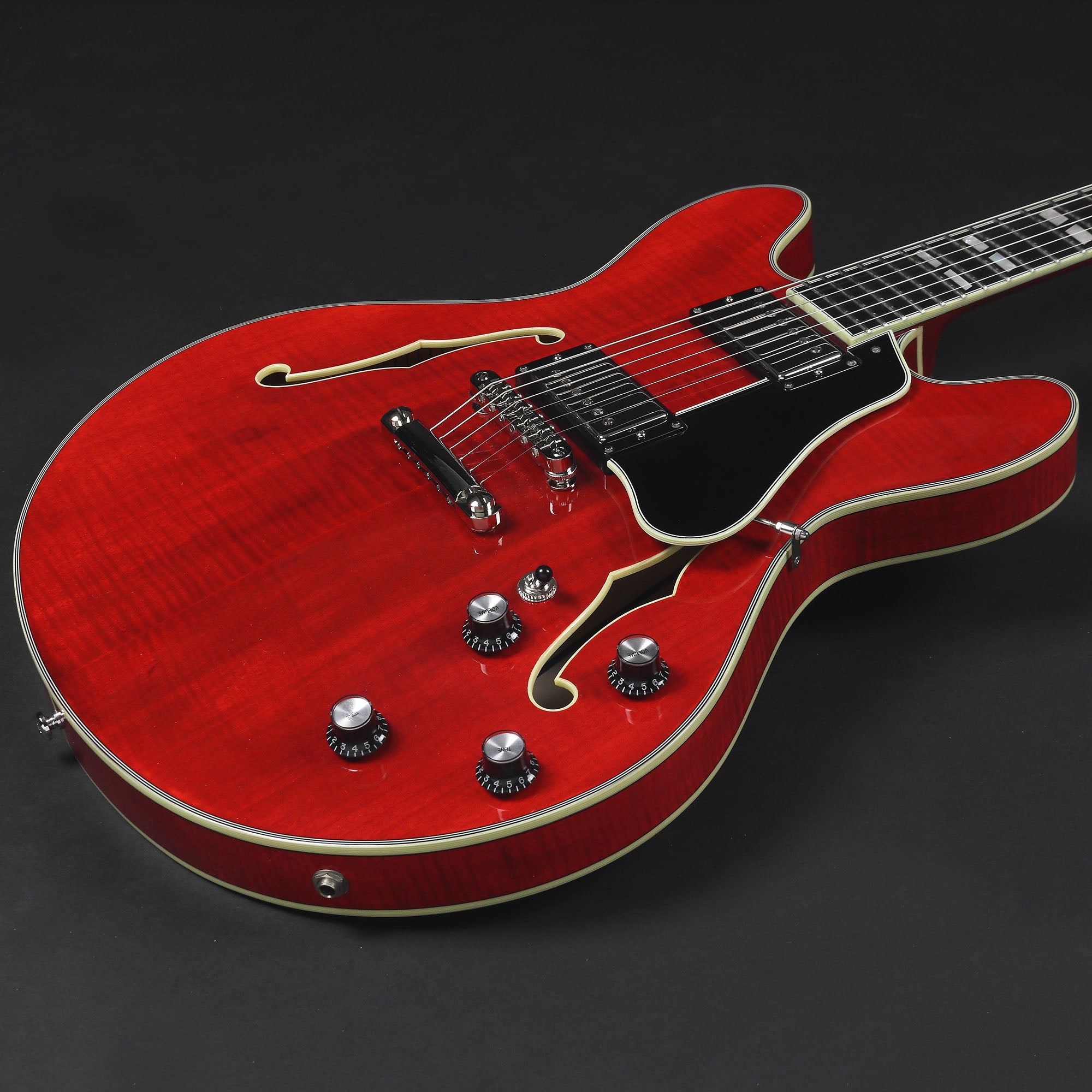 Eastman T486-RD Thinline - Red #2760 – Mak's Guitars